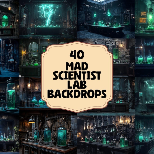 Halloween Laboratory Decor - Etsy