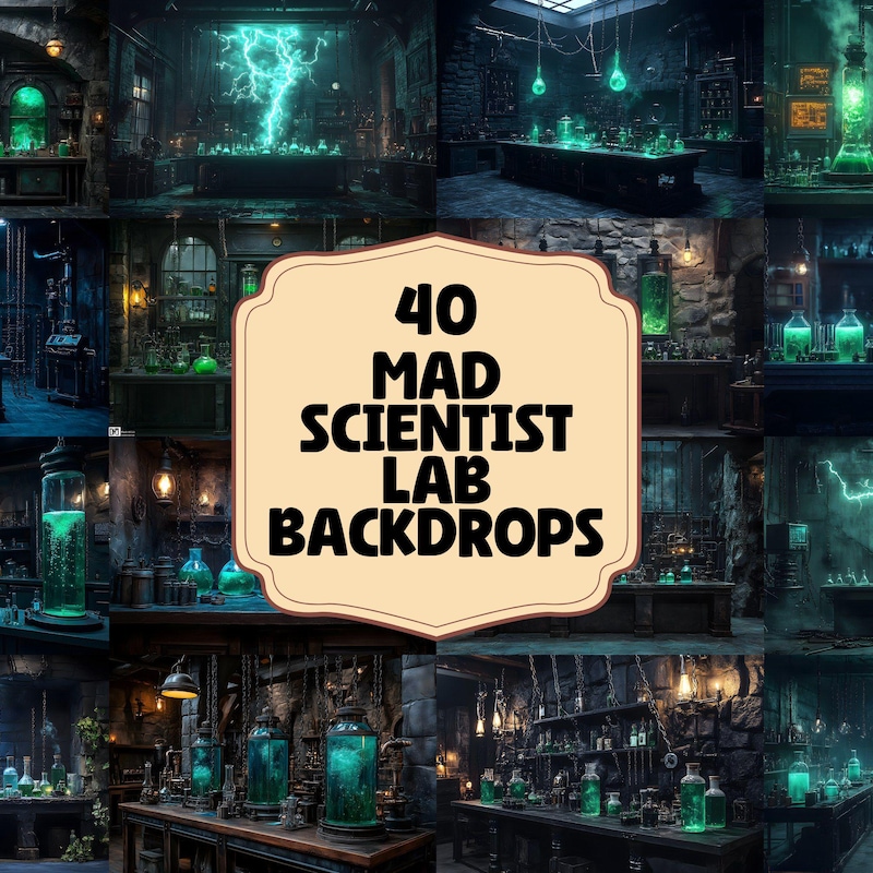 Mad Scientist Lab Decor - Etsy