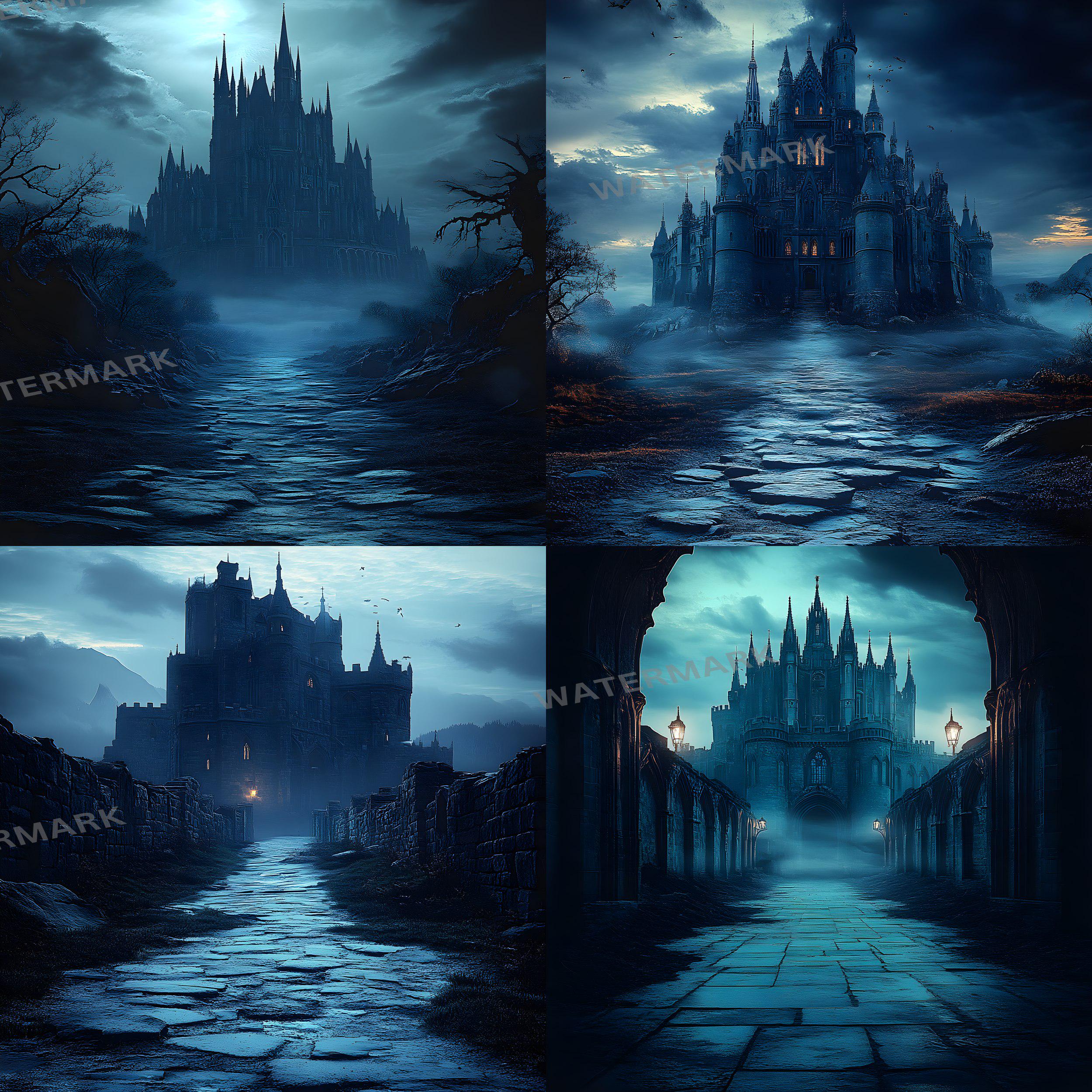 85 Castle Backdrops | Fantasy Castle Backgrounds | Medieval Scenes ...