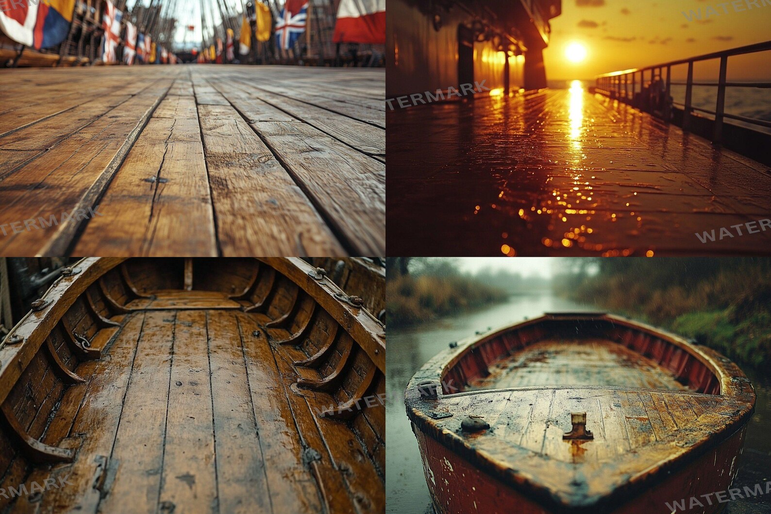 Vintage Ship Backdrop: 30 Jpgs for Nautical Photo Editing, Seafaring ...