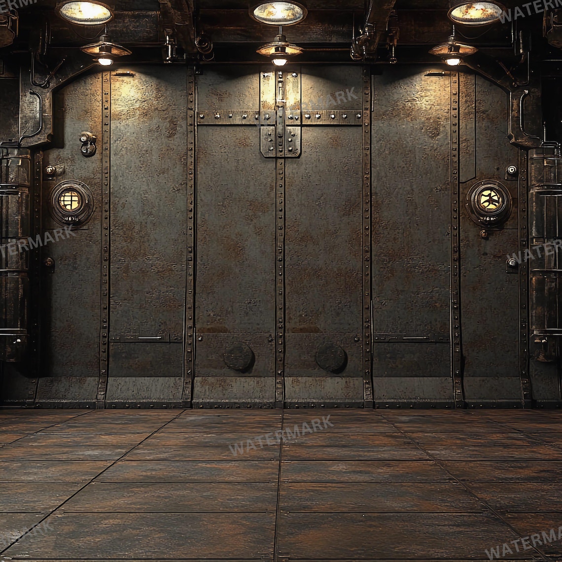 7 Steampunk City Backdrops Dark Gritty Industrial Backgrounds With ...