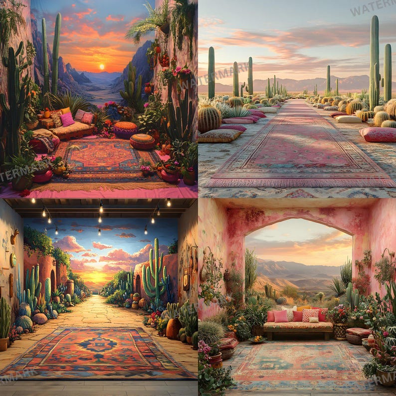 35 Bohemian Desert Backdrops, Boho Desert Background - Photoshop ...