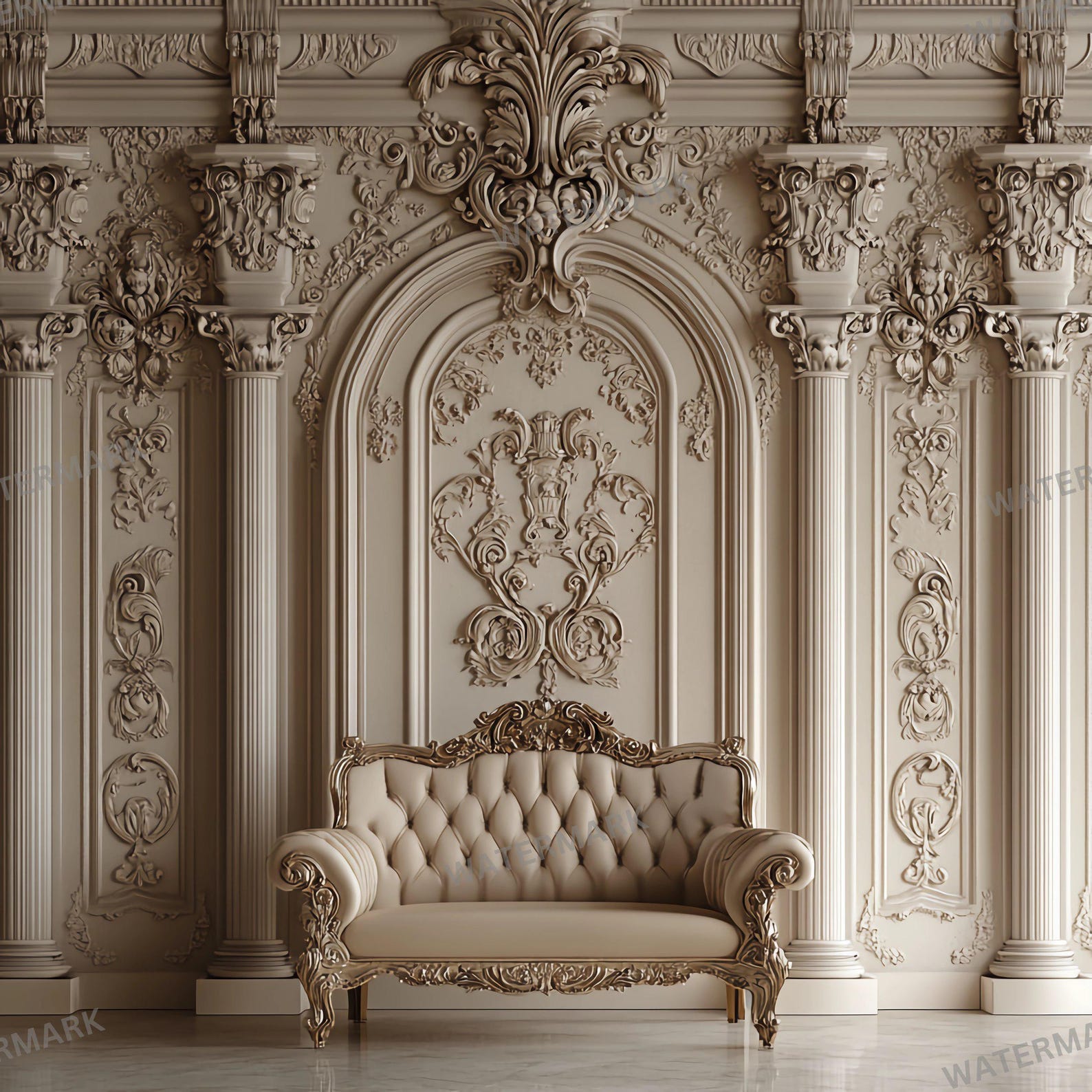 12 Regal Salon Backdrops | Dark Gold & Brown Textured Backgrounds With ...