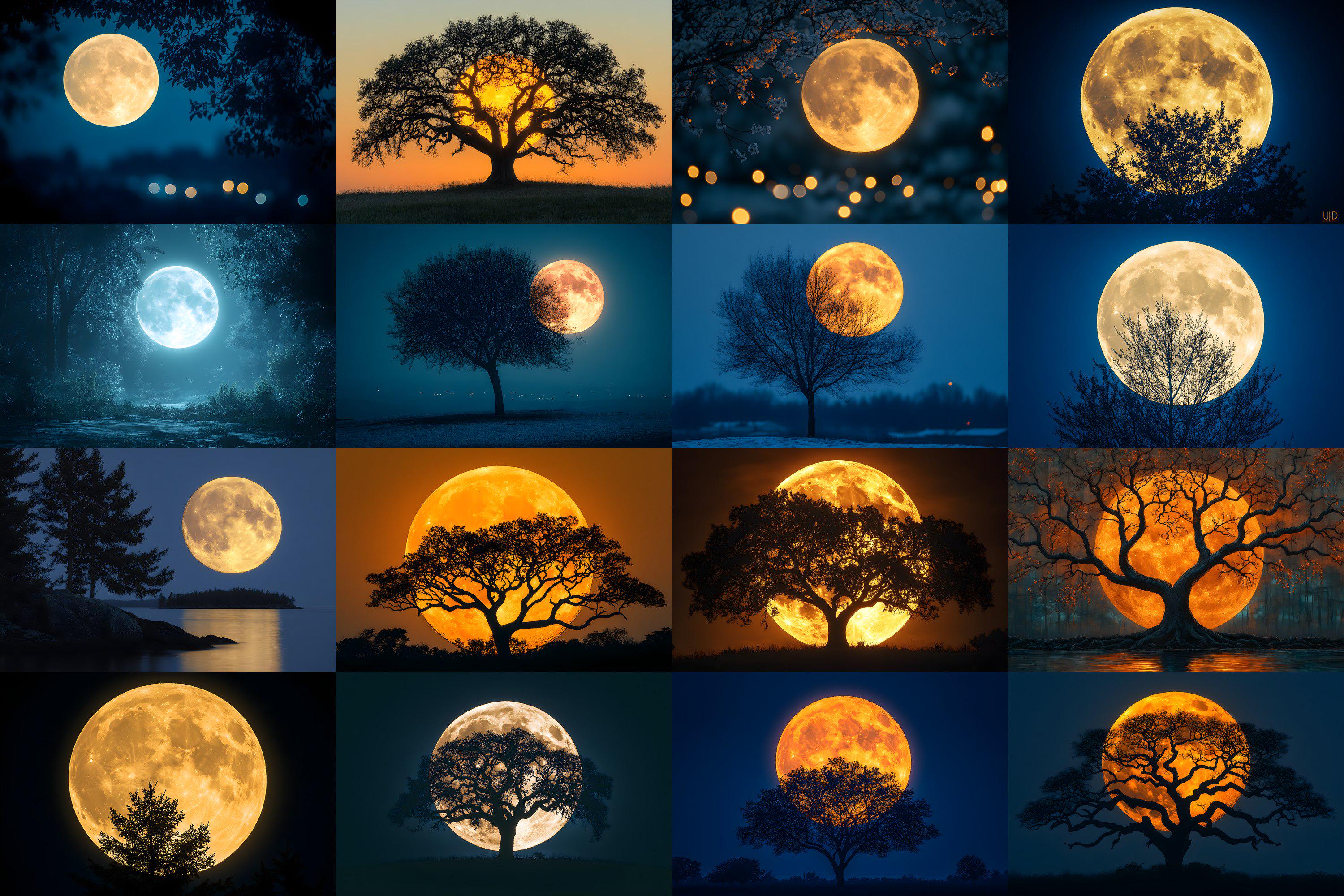100 Mystical Full Moon Photography Backdrops – Fantasy Lunar Scenes ...