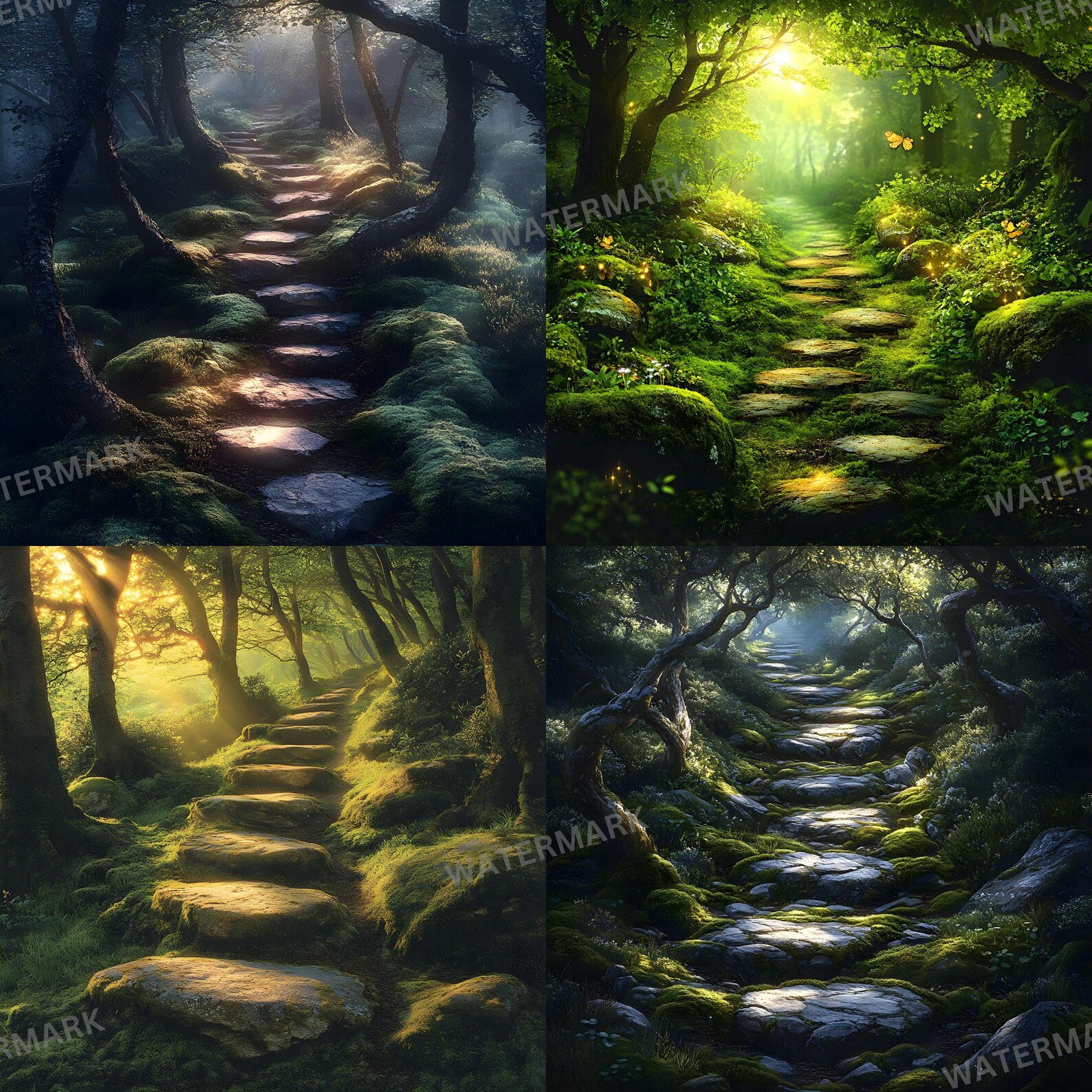 125 Twilight Enchanted Digital Backdrops, Photoshop Composites - Master ...