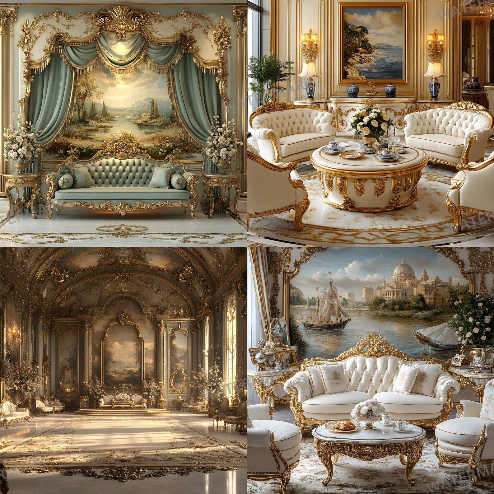 20 Royal Sitting Backdrops - Regal Digital Backgrounds for Portraits ...