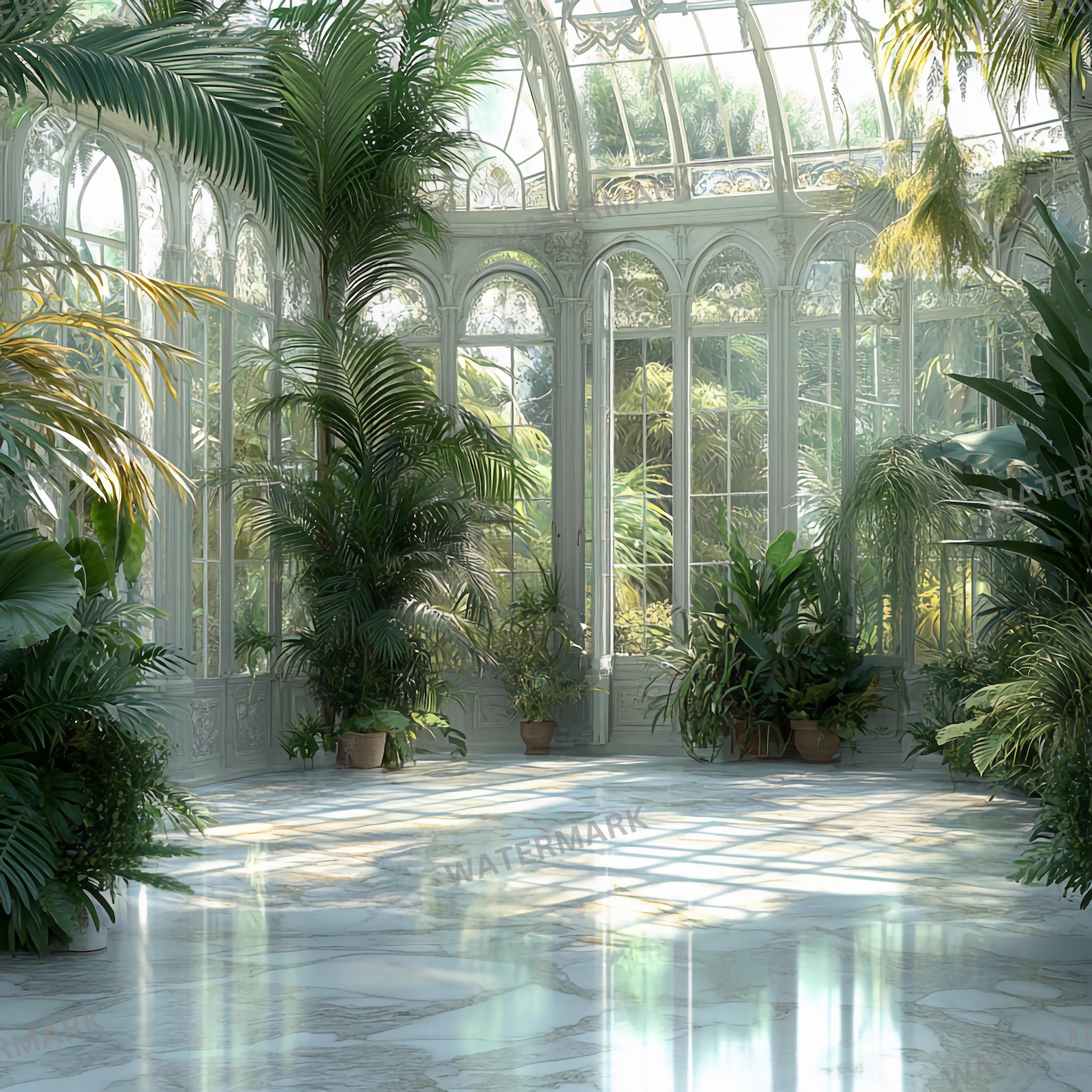 7 Victorian Conservatory Backdrops | Vintage Greenhouse Backgrounds ...
