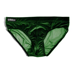 Velvet Brief W/ Mesh Back - Etsy