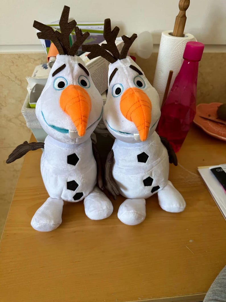 Disney Frozen Olaf Plush Toy Kawaii Snowman Stuffed Doll in 30cm & 50cm ...