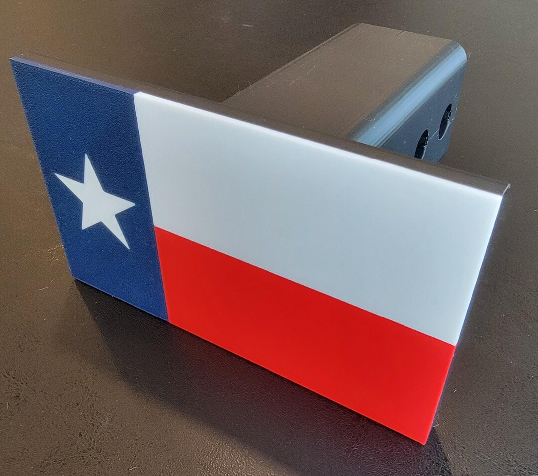 Texas Flag Hitch Cover - Etsy