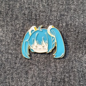 Cute Chibi Hatsune Miku Enamel Pin - Etsy