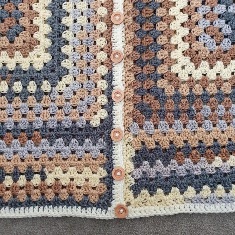 Horizon Cardigan Crochet Pattern Elegant and Warm - Etsy