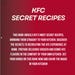 KFC Secret Recipes,plr,home Cooking Like a Kfc Chef,diy Authentic Fried ...