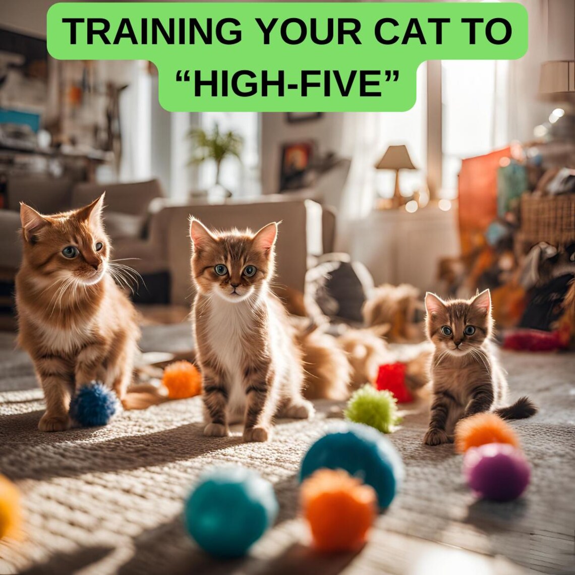 How to Train Your Cat,learn to Train Your Cat Step by Step - Etsy