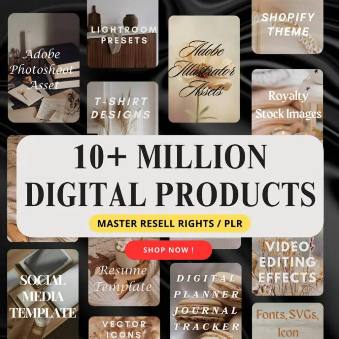 10+ Million Digital Products Bundle | Master Resell Rights & Private ...