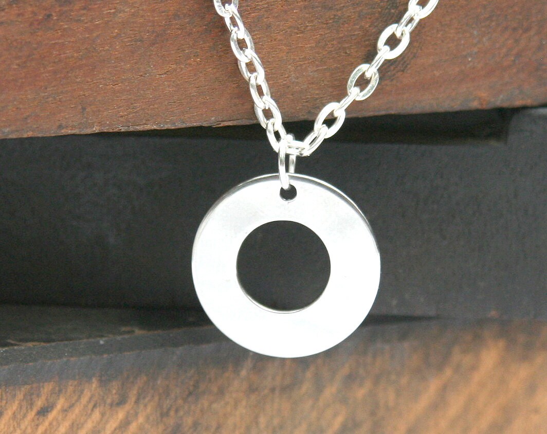 Stainless Steel Stamping Blank Tag, Washer, 20mm Round. Engraving, Hand ...