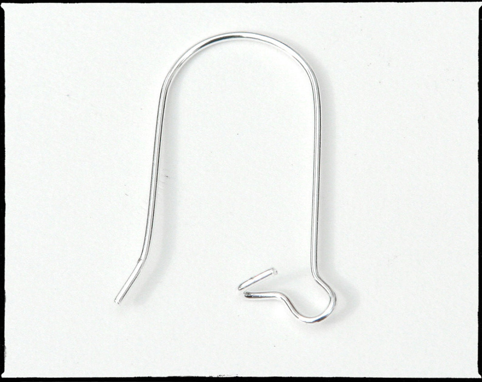Kidney Ear Wires Loop Earring Hooks With Closure 50 Pieces - Etsy