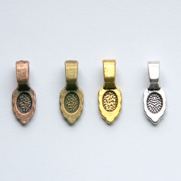 Bronze Necklace Bail - Etsy