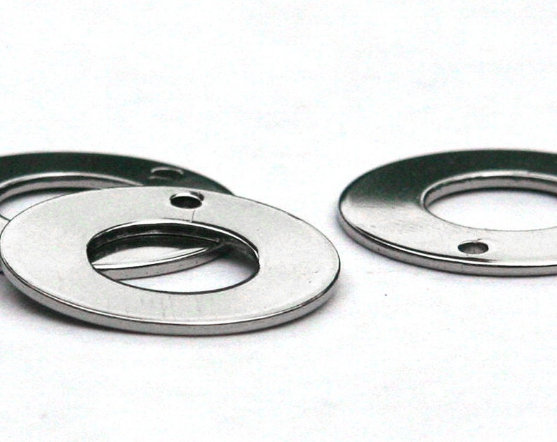 Stainless Steel Stamping Blank Tag, Washer, 20mm Round. Engraving, Hand ...