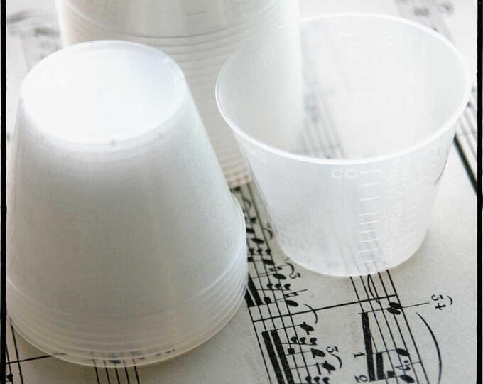 200 Mixing Cups for Resin, Small, Plastic, 1 Oz, Quantity 200 ...