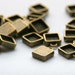 Square Bezel Setting Antiqued Bronze Color, 9mm 6mm Int, Qty 20. for ...