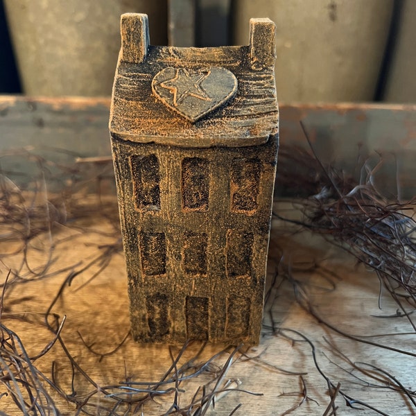 Primitive Saltbox - Etsy