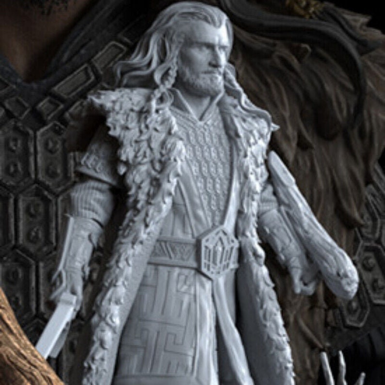 1/24 Thorin Resin Figure Model Kit Unassembled Unpainted Figurine Full ...