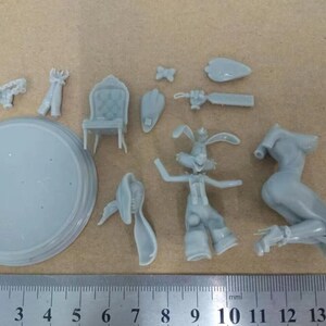 Jessica and the Rabbit 1/24 Scale NSFW. Full Resin Figures Model Kit Unpainted - Etsy