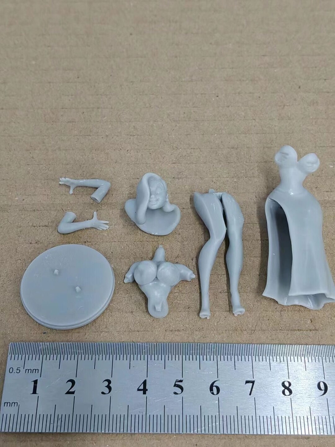 Jessica Rabbit Resin Figure Model Kit 1/24 Scale Unpainted Unassembled ...