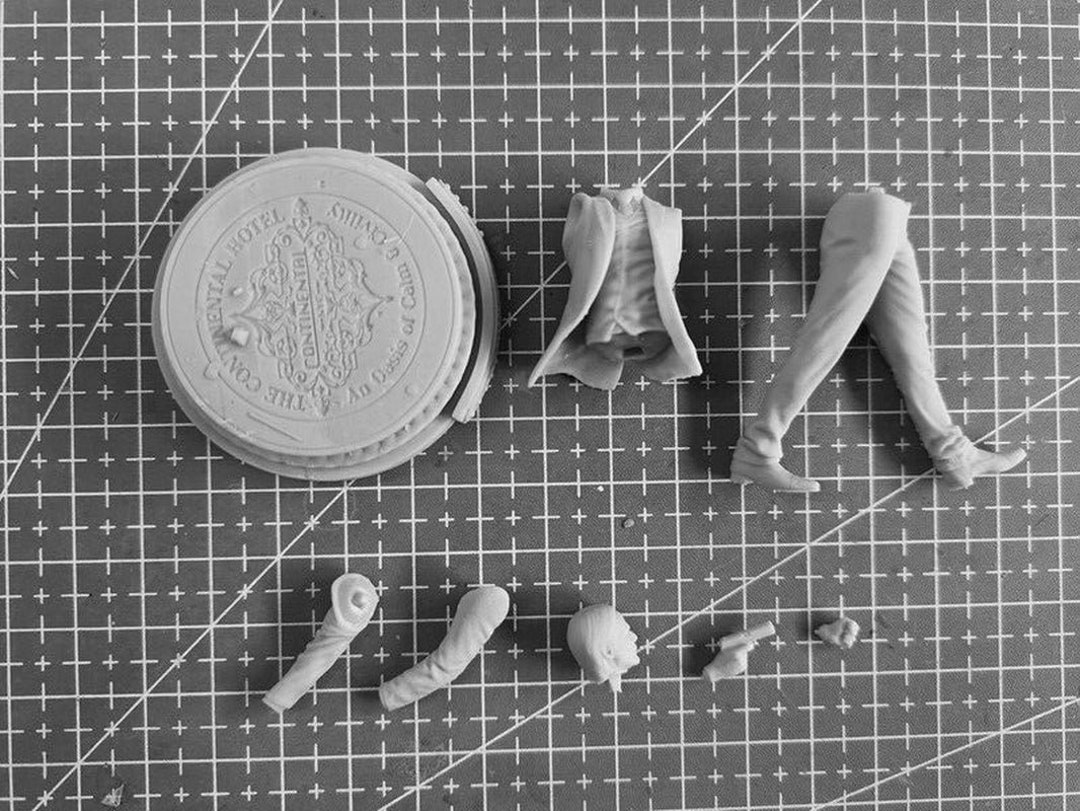 Keanu Reeves Resin Figure 1/24 Scale Model Kit - DIY Unpainted ...