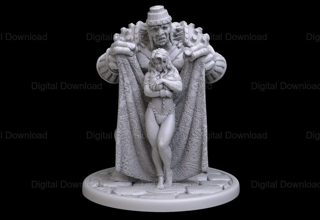 The Slave Girl Stl The Slave Girl 3d Model Print Files The Slave Girl
