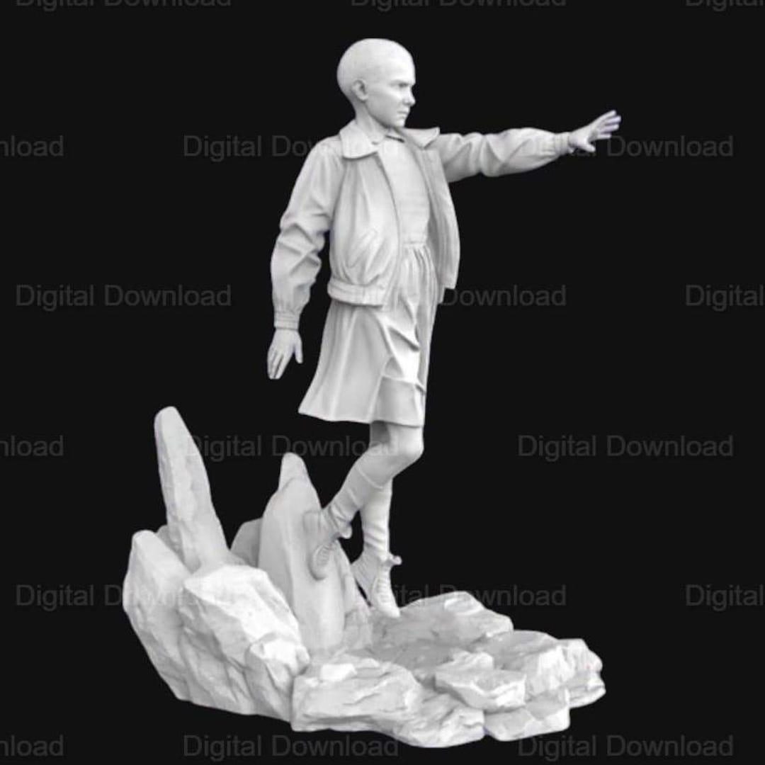 Stranger Things STL, Eleven STL, Eleven 3D Model, Eleven Figure - Etsy