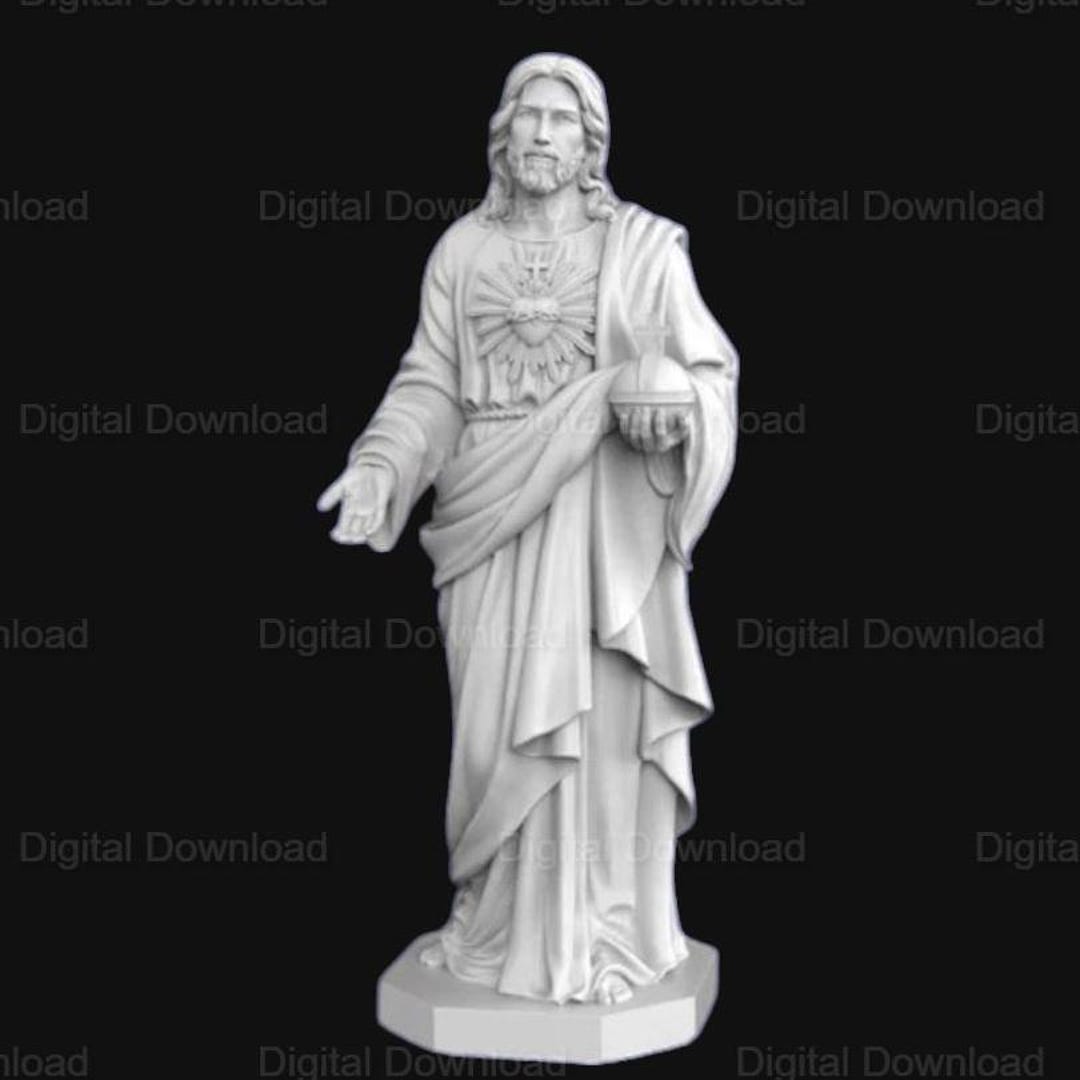 Jesus Christ STL, Jesus Christ 3D Model, Jesus Christ Figure - Etsy UK