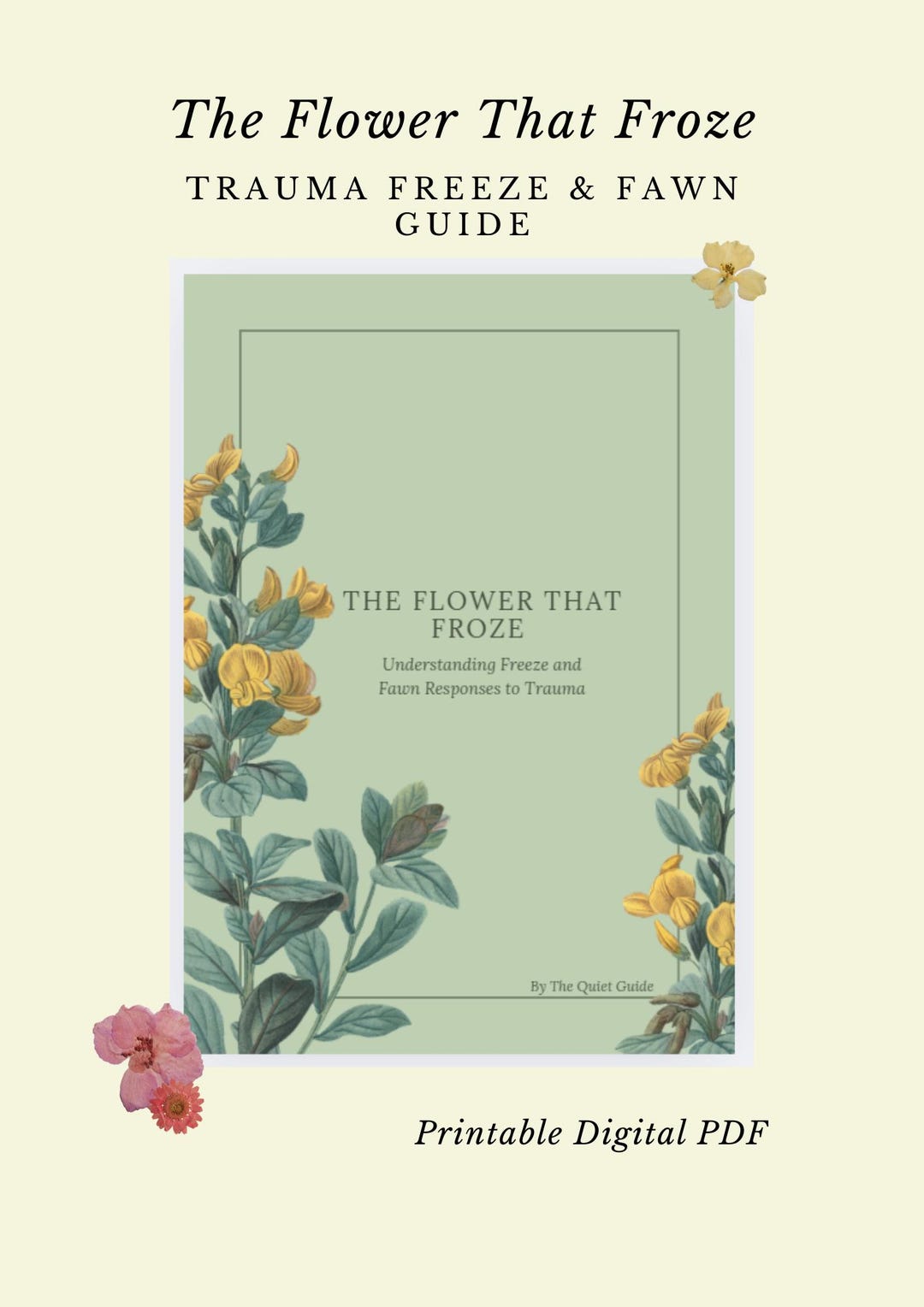 Freeze & Fawn Trauma Response Guide | Digital PDF | Trauma-informed ...