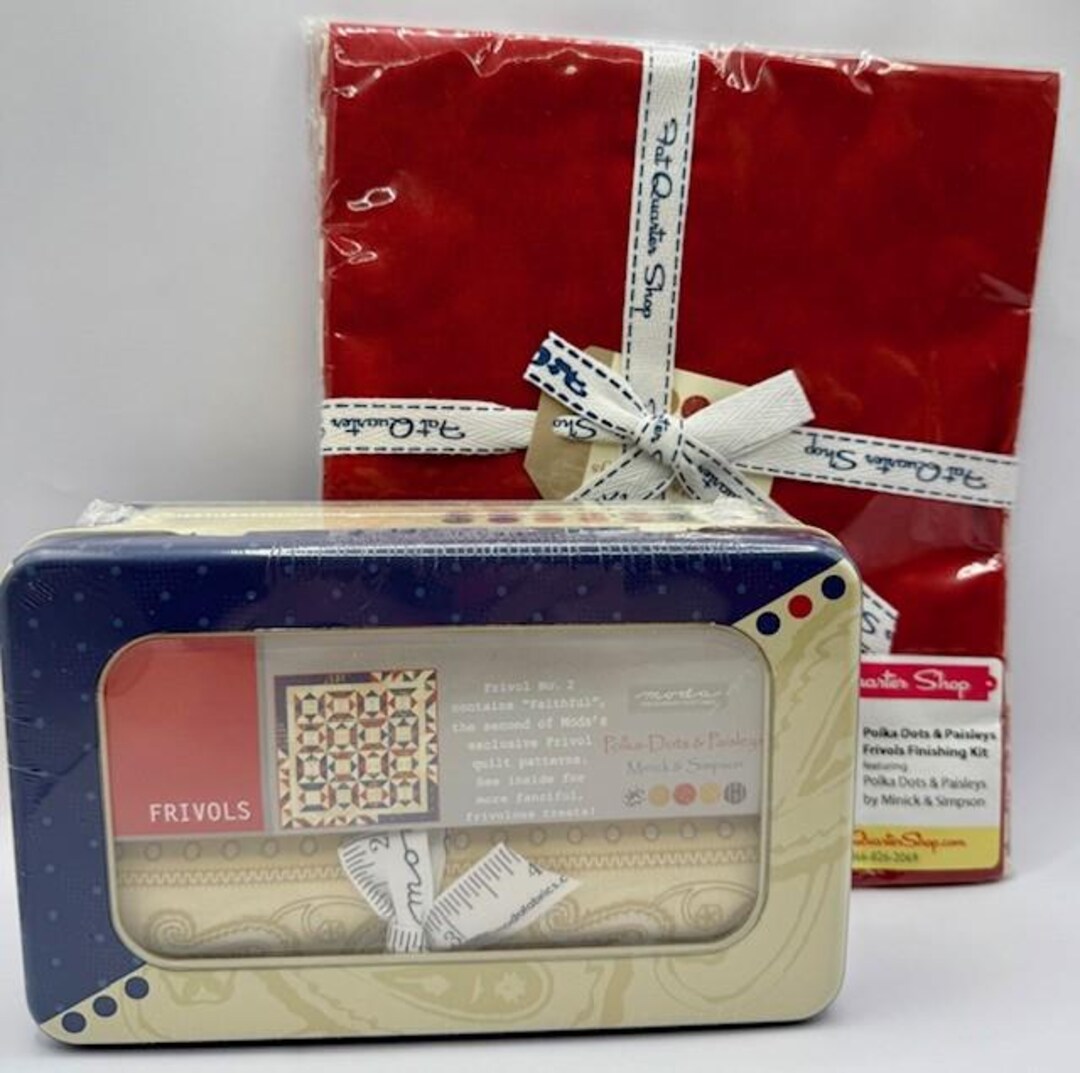 Moda Frivols 2 - Polka Dots & Paisleys by Minick and Simpson, Includes ...