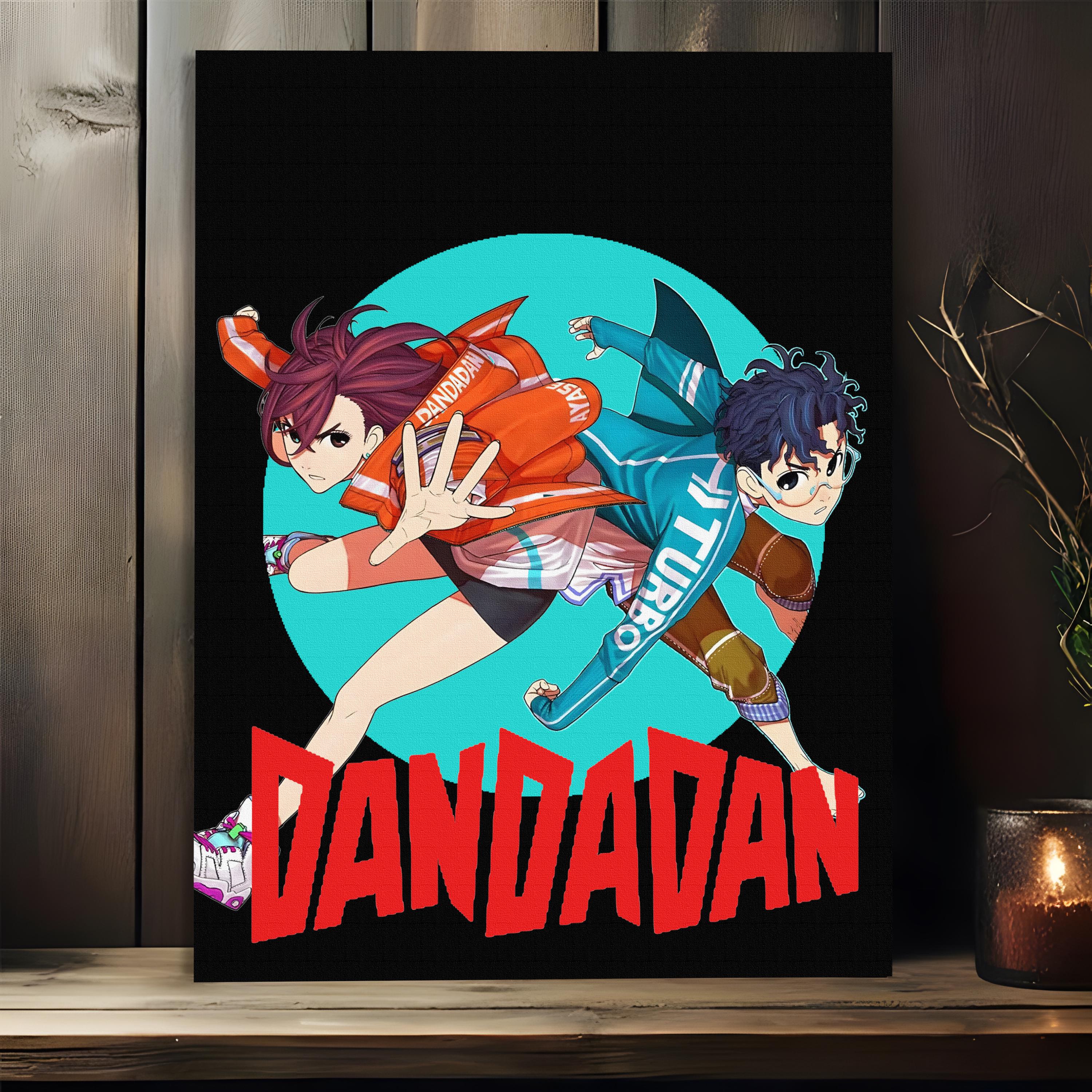 Dandadan Digital Wall Art Anime Poster for Manga Fans Printable Anime ...