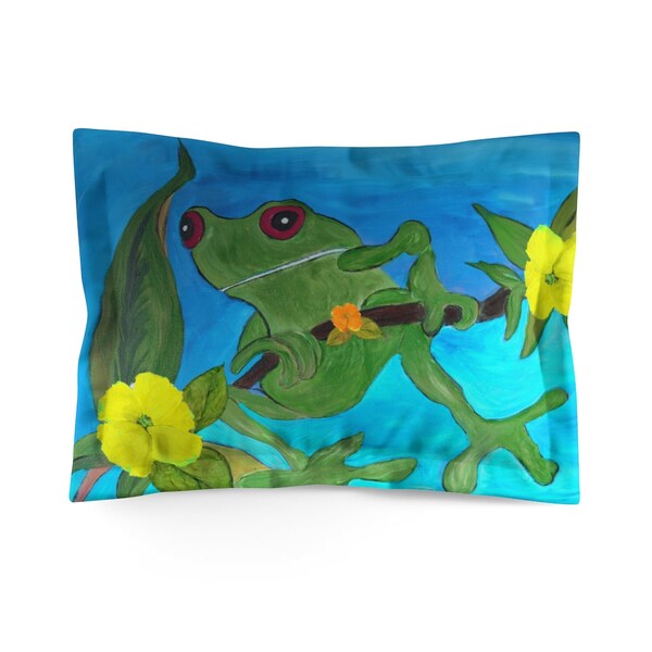 Frog Pillow - Etsy