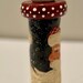 Antique Wooden Spool Santa in Profile - Etsy
