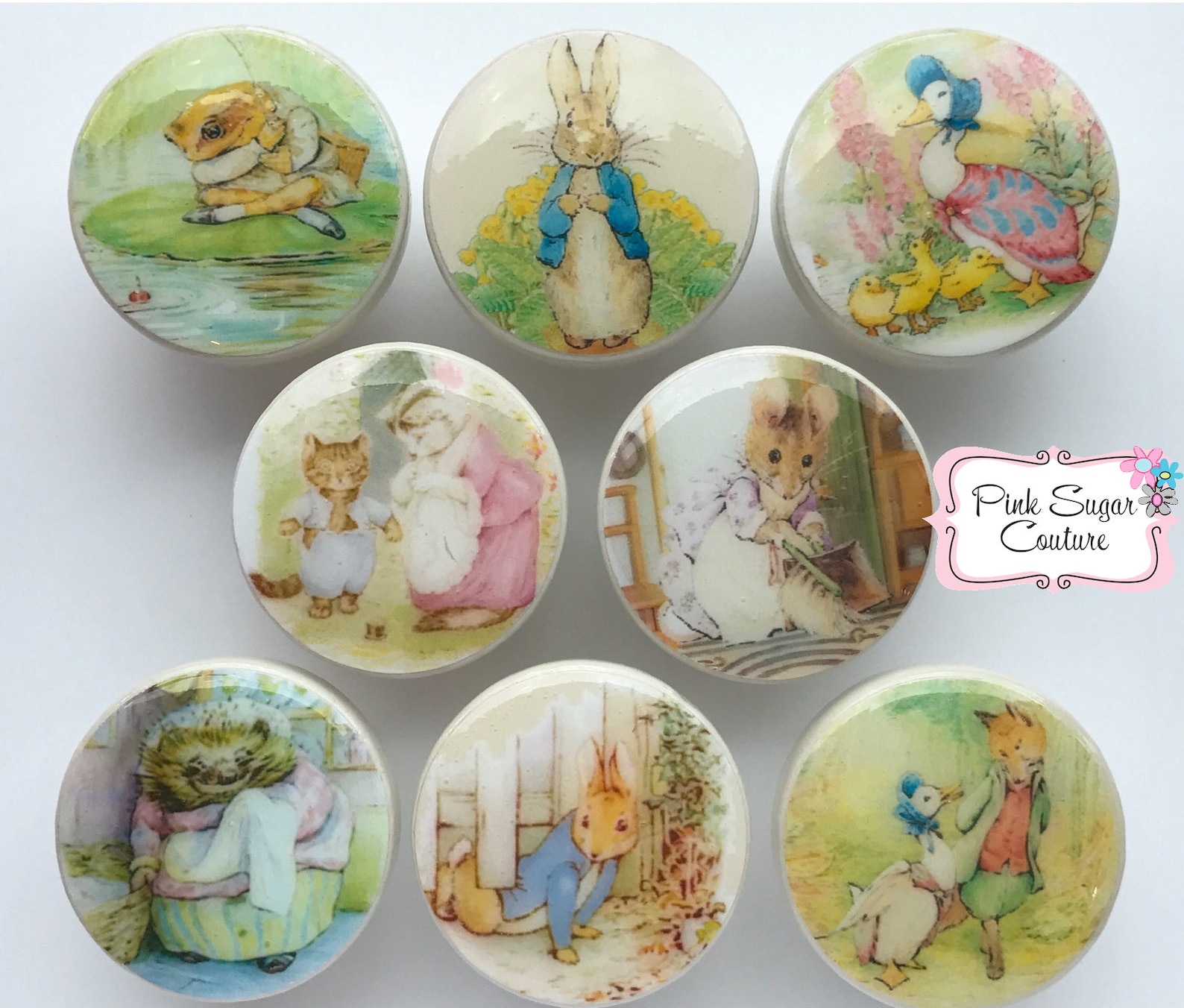 BEATRIX POTTER Peter Rabbit Jemima Puddle Duck Tom Kitten | Etsy