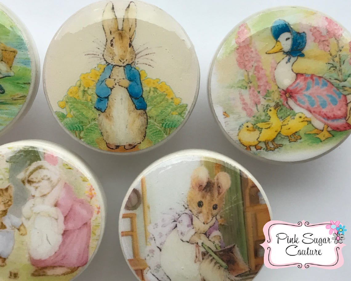 BEATRIX POTTER Peter Rabbit Jemima Puddle Duck Tom Kitten - Etsy