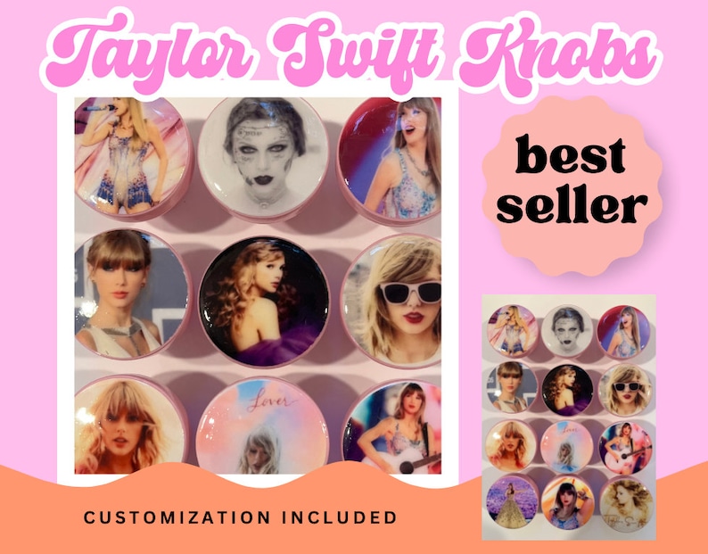 TAYLOR Knobs Drawer Pulls Room Decor Kids Nursery Decor Art ... so Cute ...