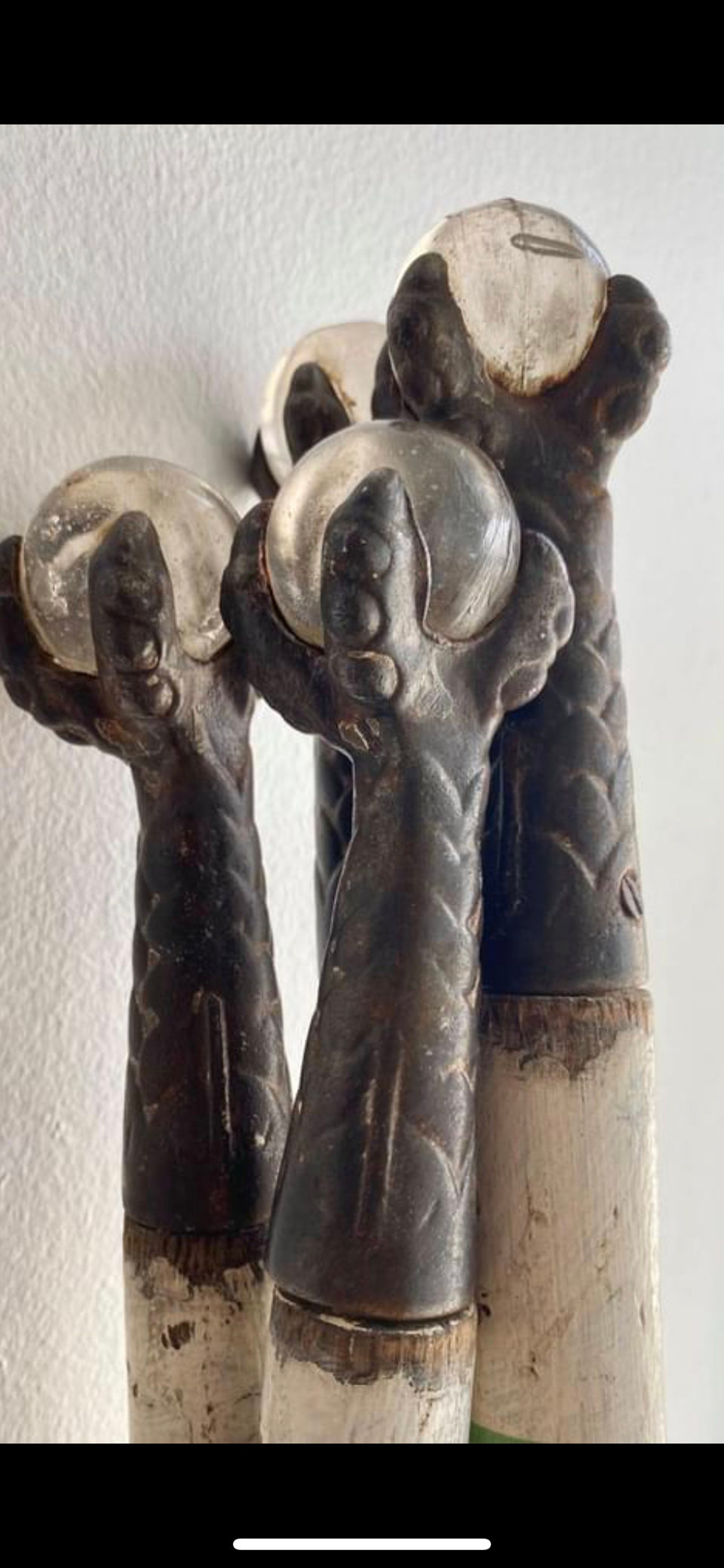 Antique Reeded legs shabby legs antique table. Adamesque. | Etsy