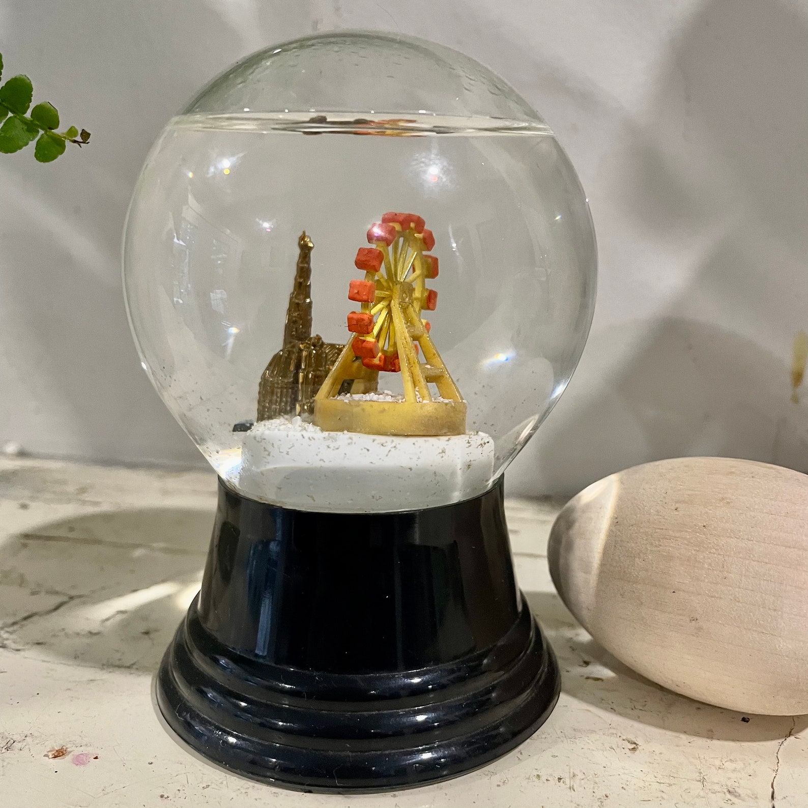 Vintage Snow Globe Glass Ball. - Etsy