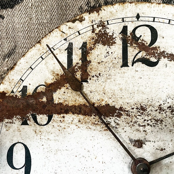 Vintage Clock Face - Etsy
