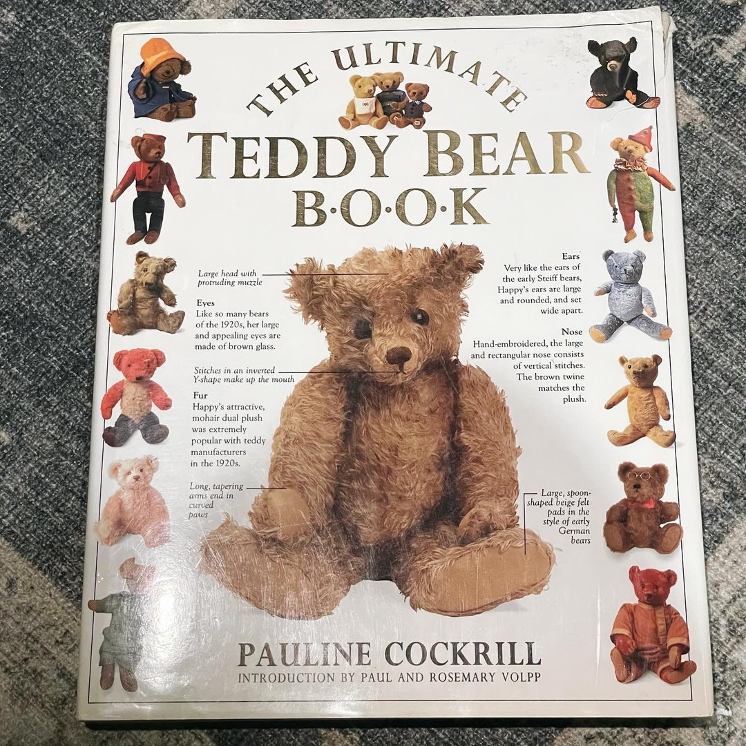 Vintage the Ultimate Teddy Bear Book, First American Edition 1991. - Etsy