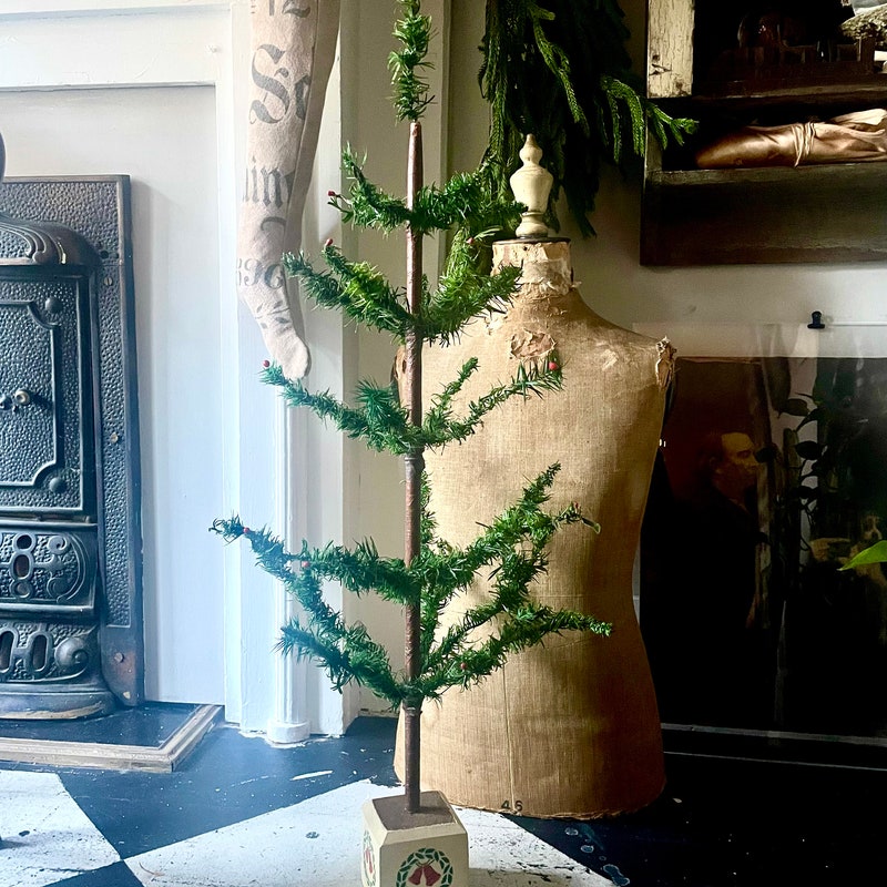 Antique Feather Tree - Etsy