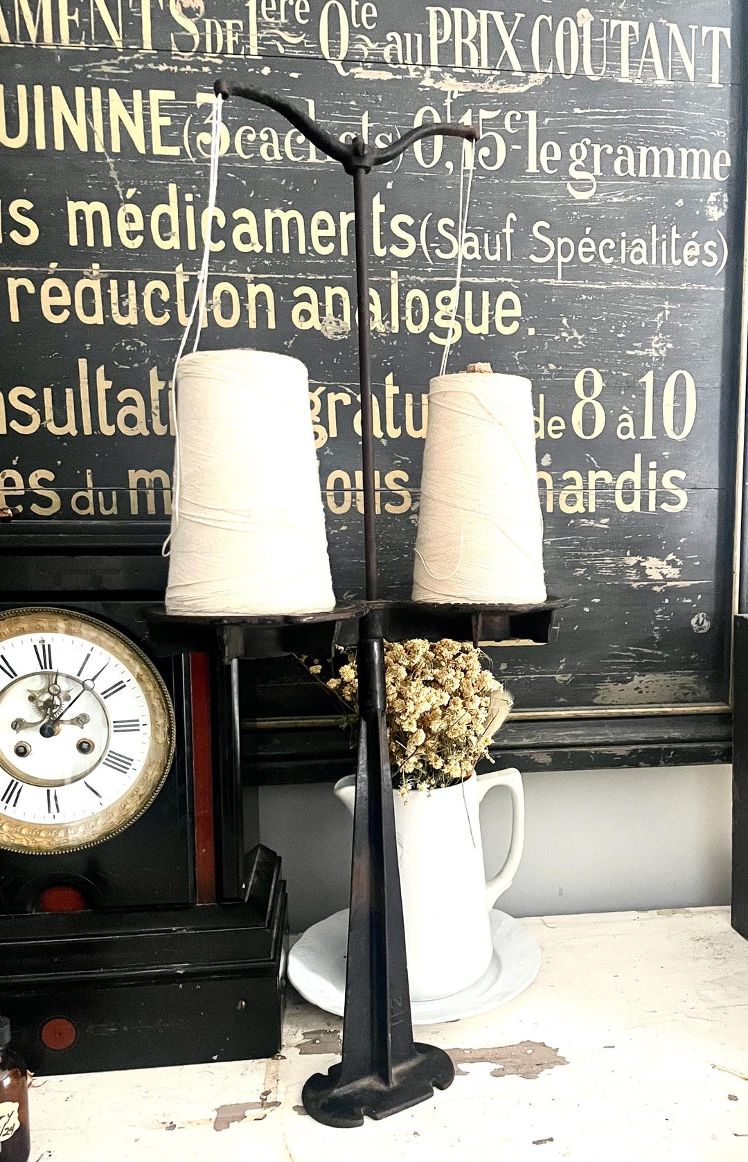 Antique String Holder, 1907, Antique String, Good Quality Holder, Iron ...