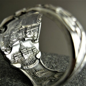 RING, WASHINGTON D. C., Ring of Remembrance, Heavily Detailed, Handmade ...