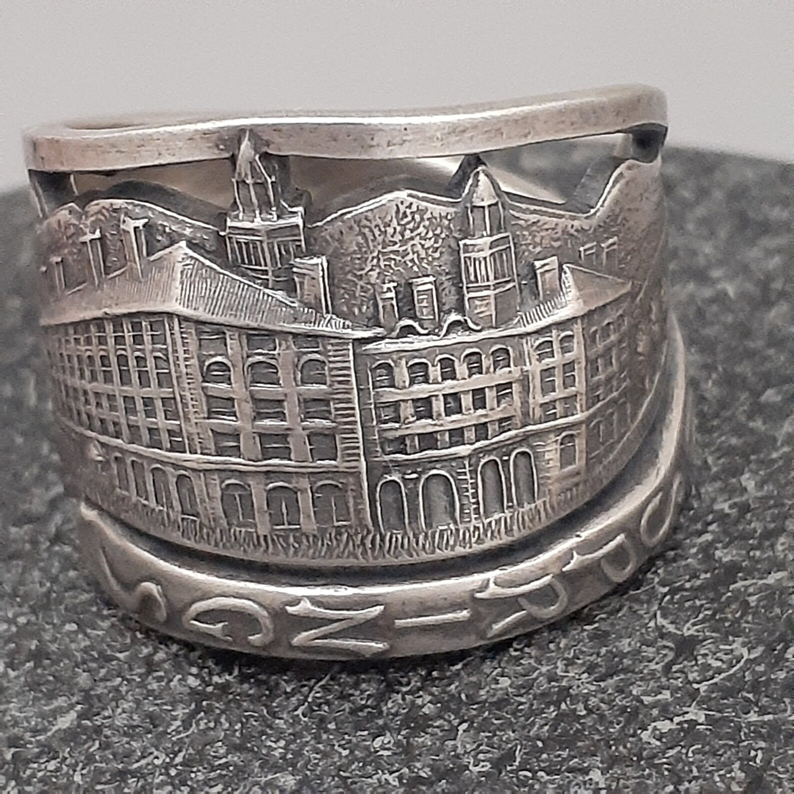 RING, STERLING SILVER, Antler Hotel Ring, Thumb Ring, Friendship Ring ...