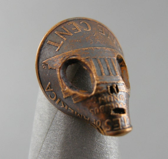 ALIEN PENDANT CHARM Sculpture Penny Creations Miniature - Etsy